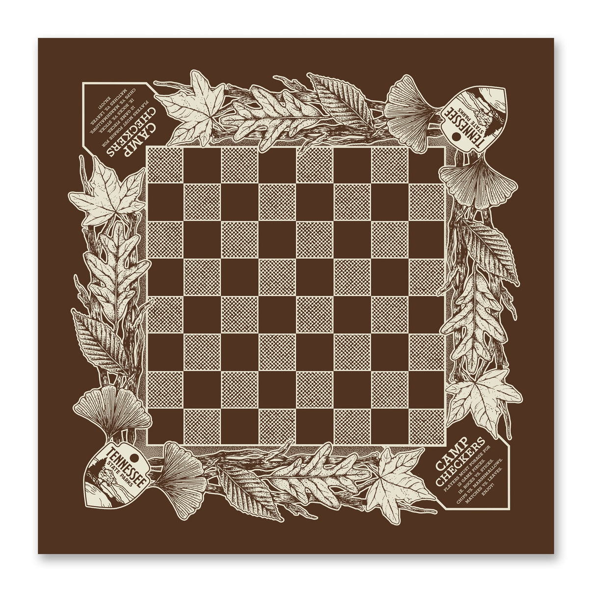 TNSP - Checkerboard Bandana – Tennessee State Parks Online Gift Shop