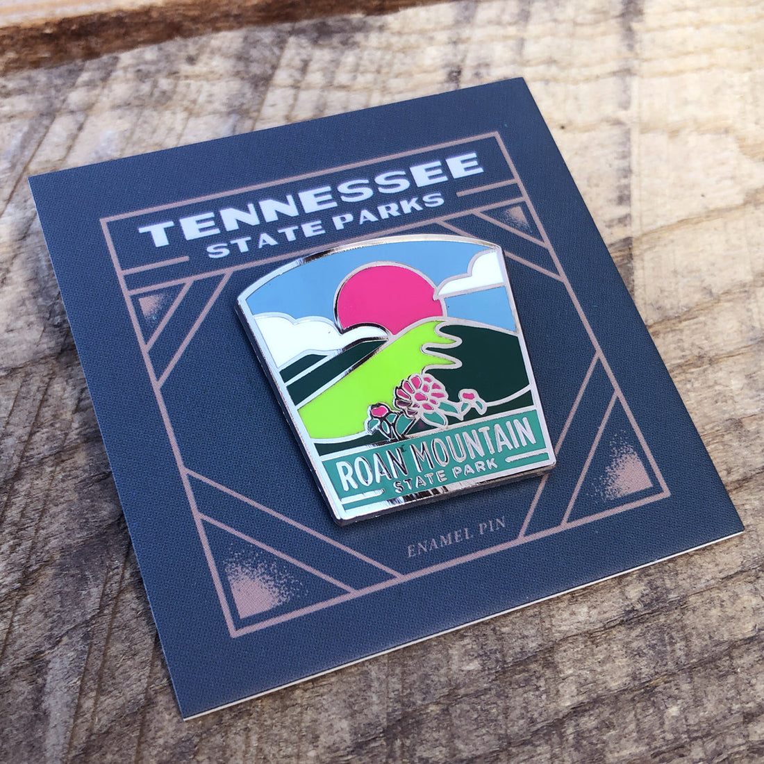 TNSP - Roan Mountain Enamel Pin – Tennessee State Parks Online Gift Shop