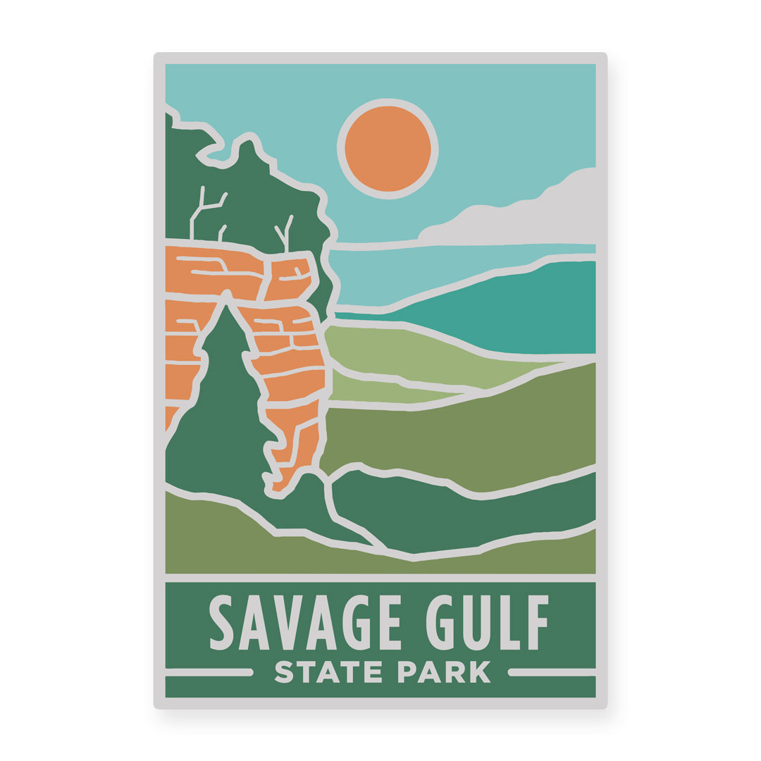 TNSP - Savage Gulf Sticker – Tennessee State Parks Online Gift Shop