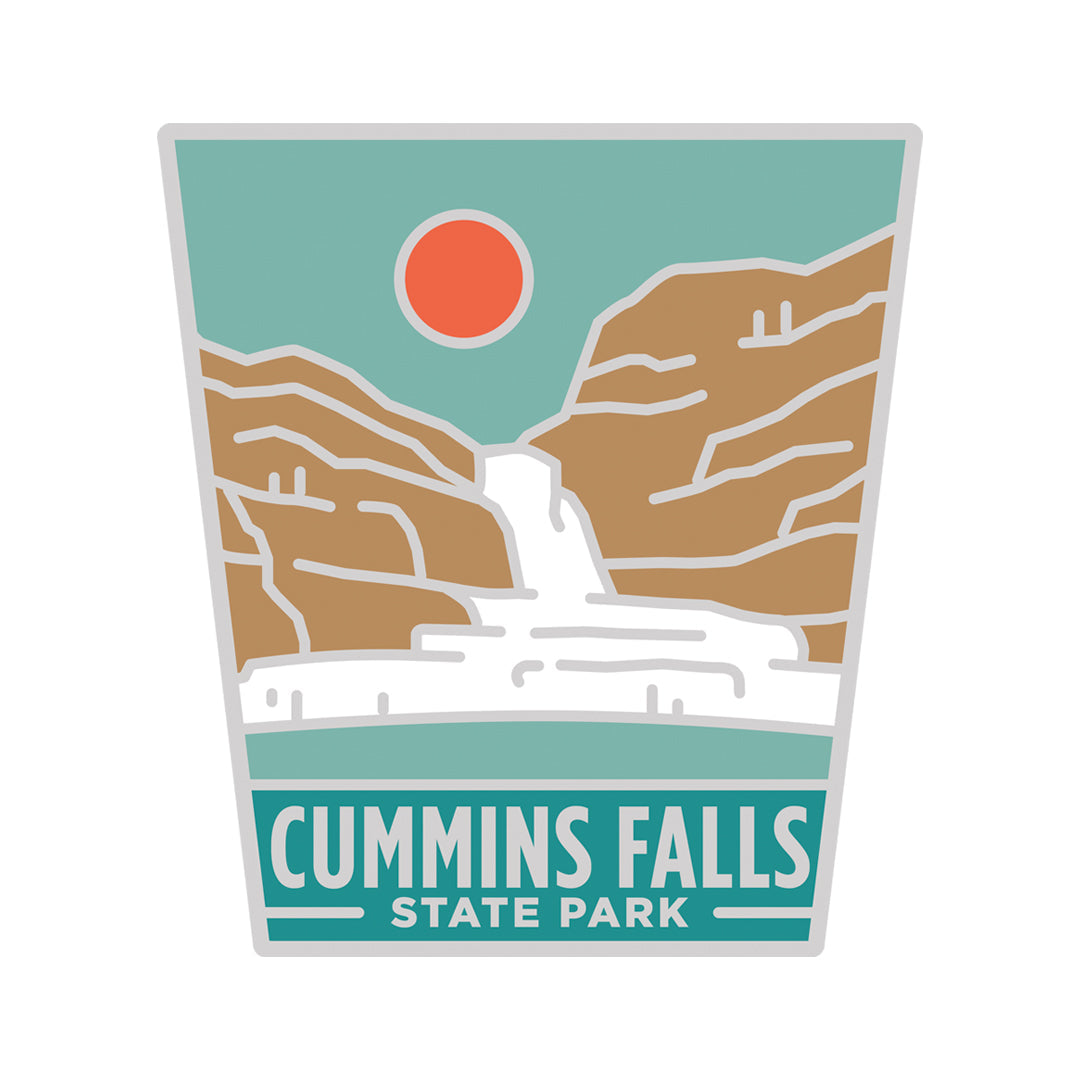 TNSP - Cummins Falls Sticker – Tennessee State Parks Online Gift Shop